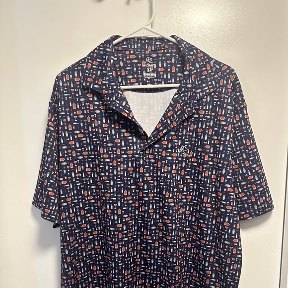 Rhoback | Shirts | Rhoback Polo Shirt With Manhattan Cocktail Design ...